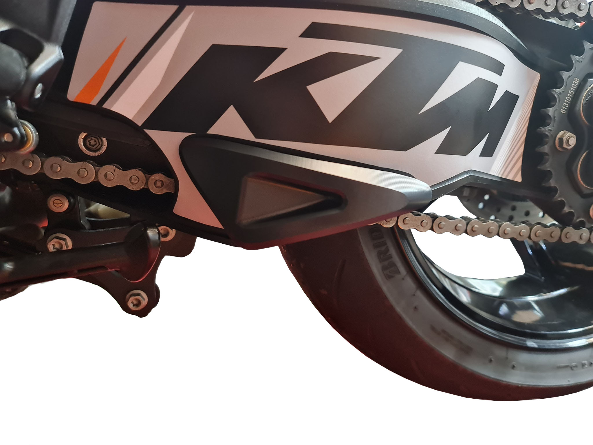 Racetorx KTM Super Duke R & RR swingarm crash bobbin 1290 2020 - 2022 ...